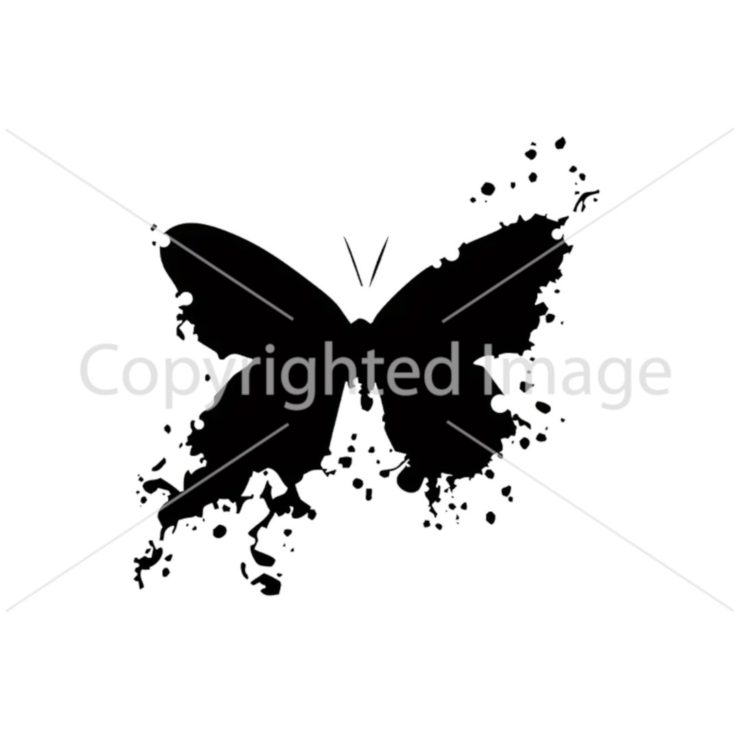 Butterfly Art Airbrush Art Stencil Available in 2 Sizes Mylar Ships ...