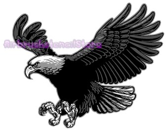 Eagle Airbrush Stencil - Etsy