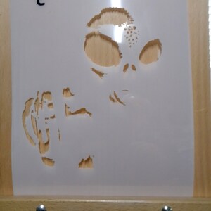 Alien Stencil Airbrush Art Stencil Set Artists 3 Layer Alien Template ...