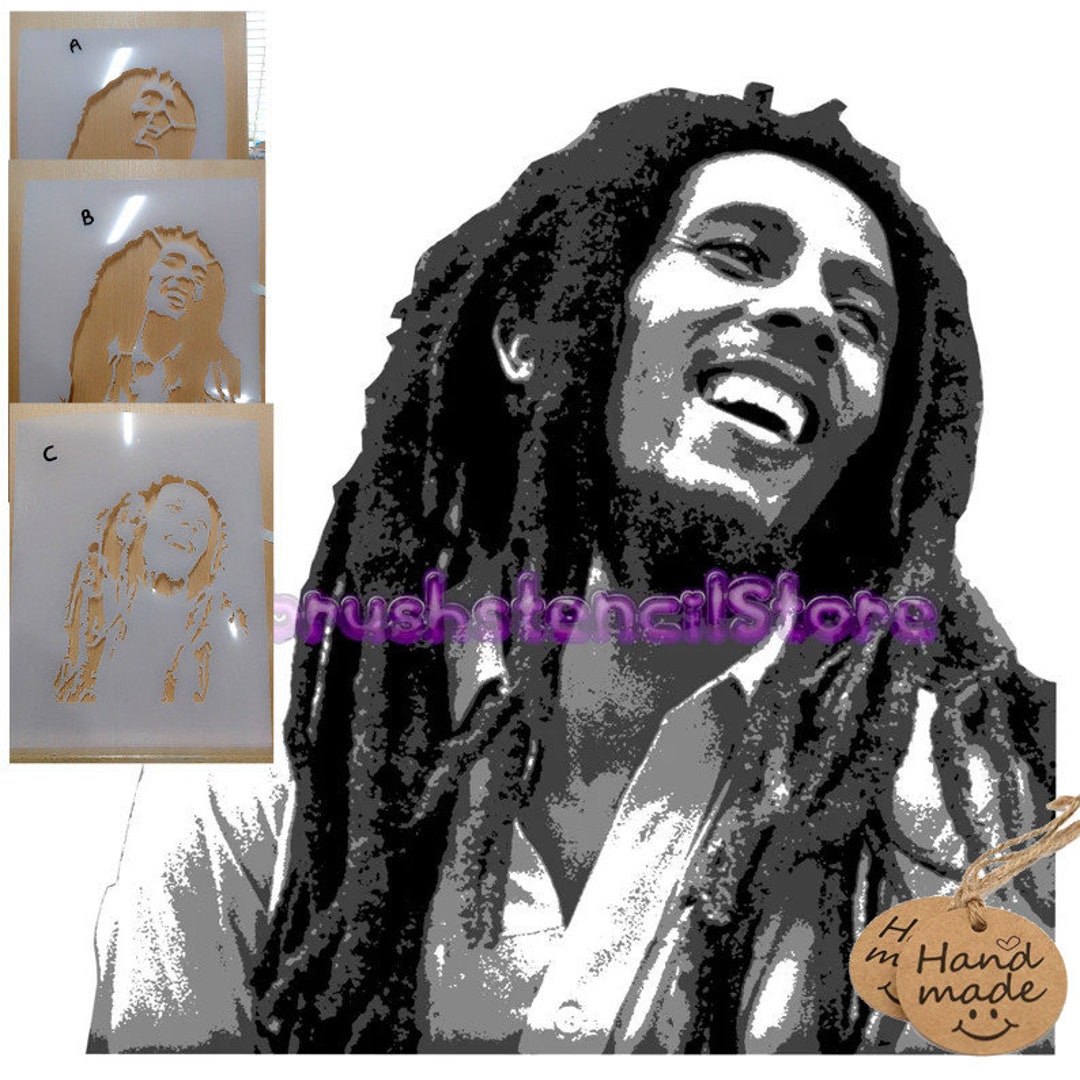 Three Layer Airbrush Art Stencil Set Mylar Ships Worldwide. - Etsy