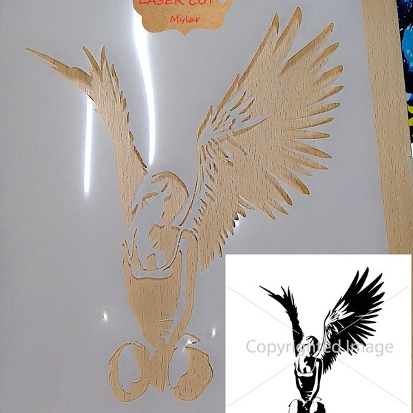 Angel Stencils - Etsy