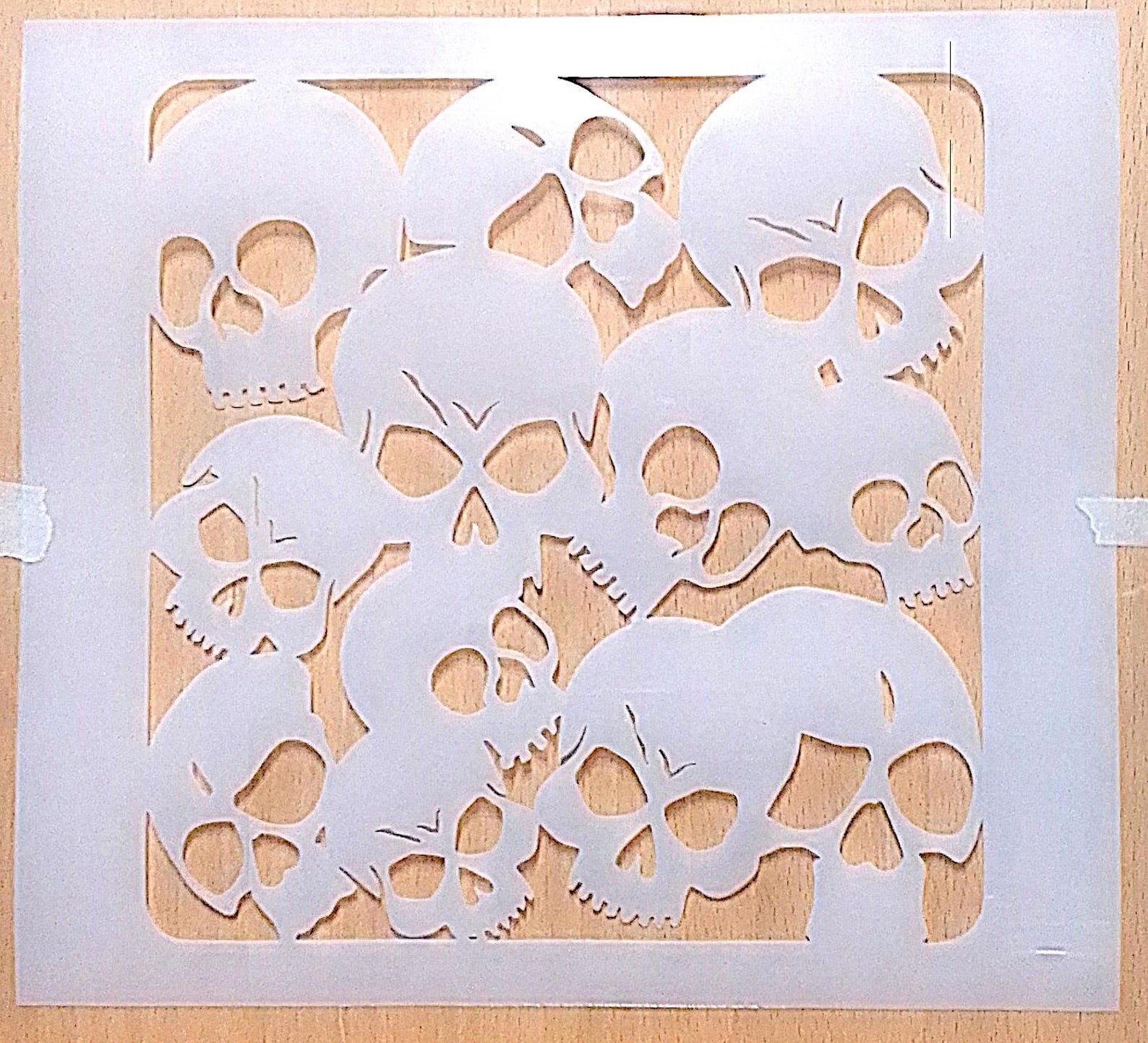 Skulls Stencil Template Stencil Airbrush Art Stencil Artists Skull ...