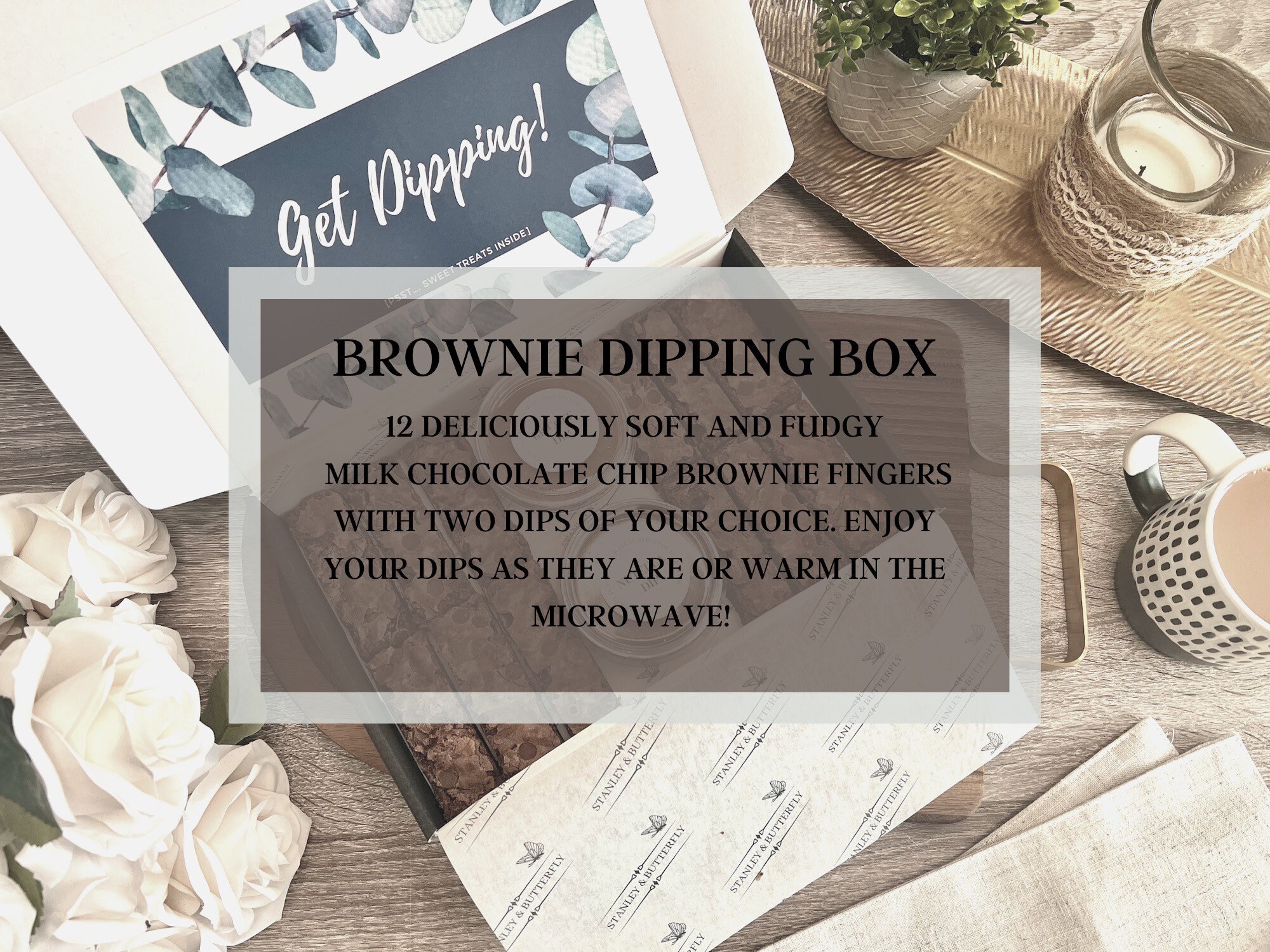 Brownie Dipping Box | Gifts for Her | Gifts for Him | Happy Birthday ...