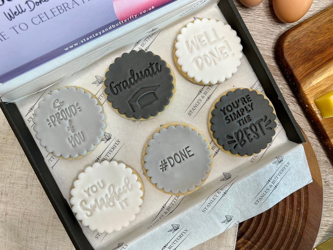 Letterbox Biscuits - Graduation | University Gifts | Graduation Gifts ...