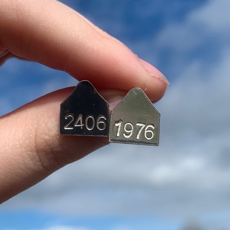 Cattle Tags Metal - Etsy UK