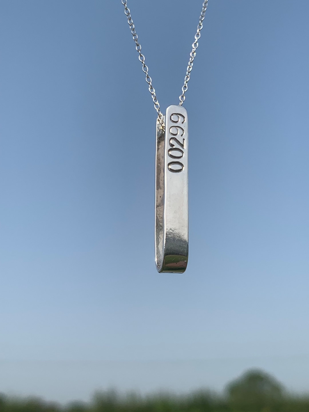 Sheep Ear Tag Necklace | Sterling Silver | Farm | Lamb | Agri | Farming ...