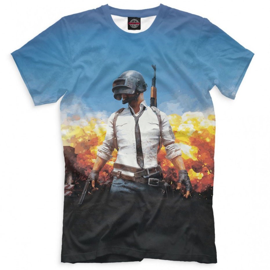 PUBG Men T-Shirt Playerunknown's Battlegrounds Tee | Etsy