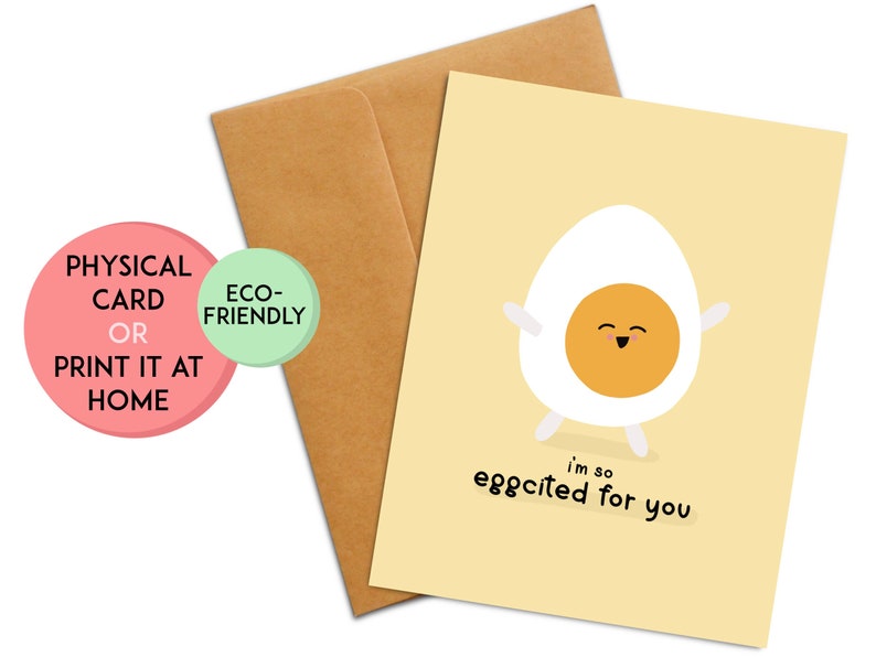 Congratulations Pun Card Funny Congratulations Card Cute - Etsy