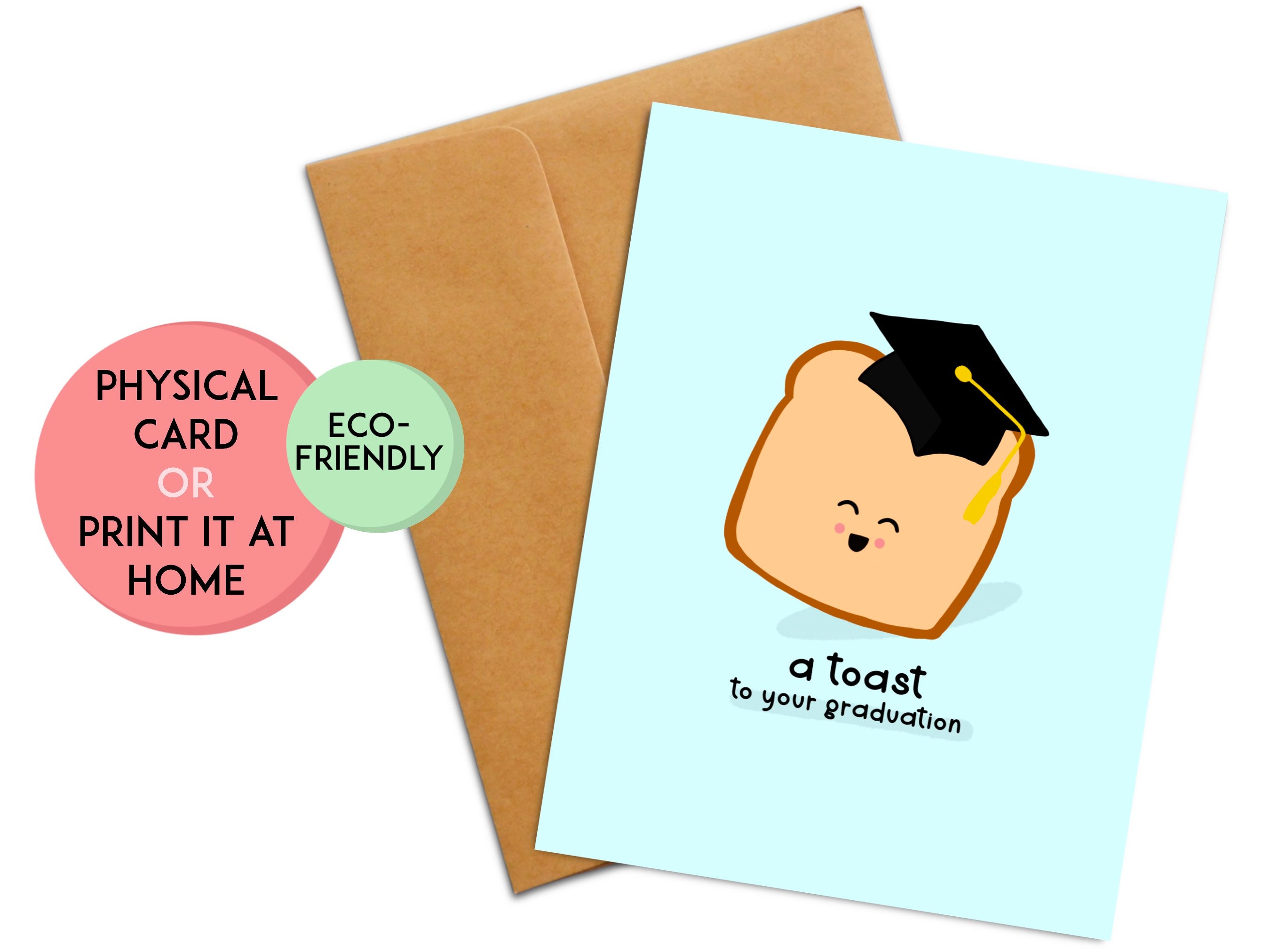 Graduation Pun Card | Funny Graduation Card | Cute Graduation Card ...