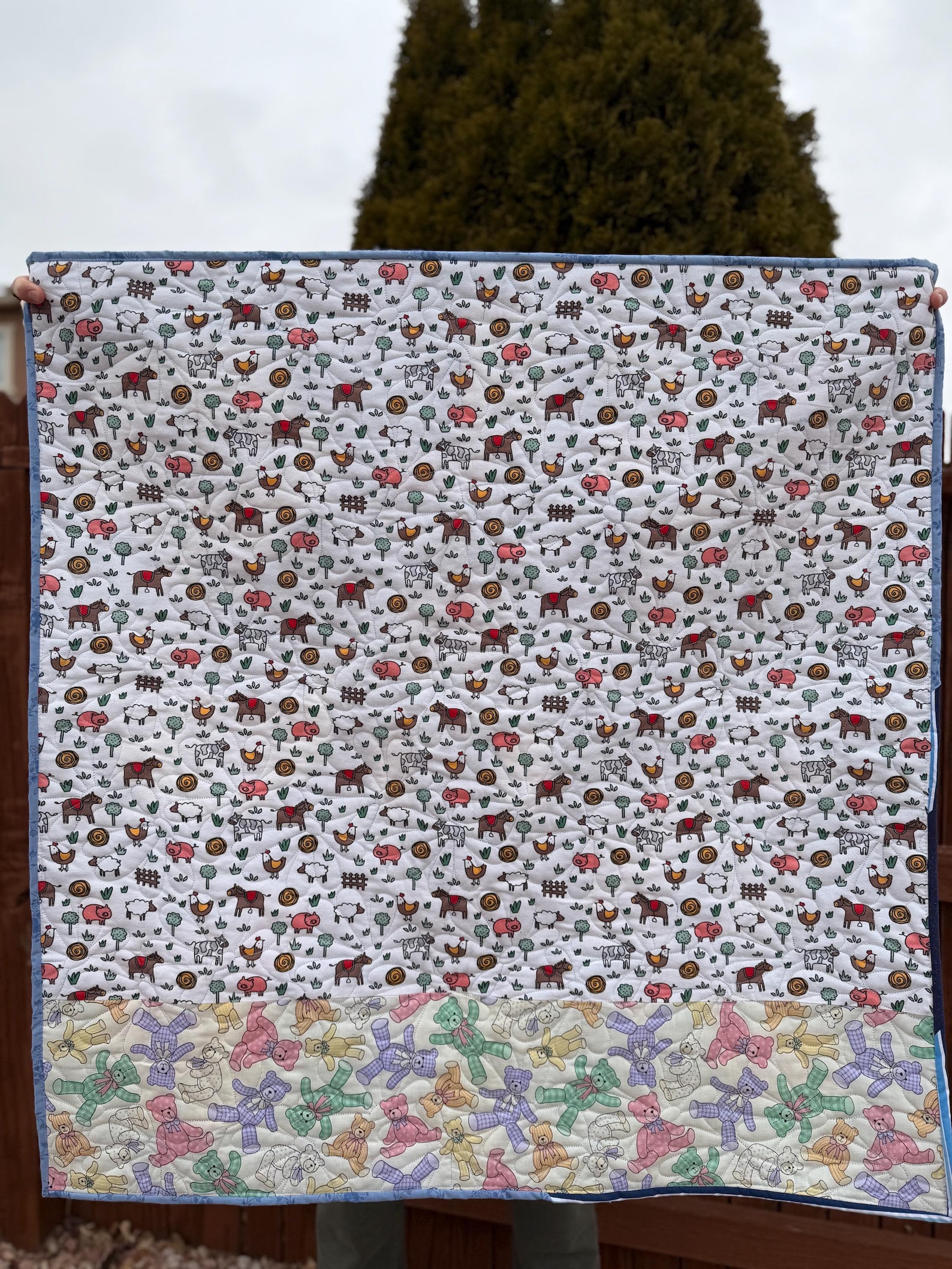 Fab Farm Baby Quilt - Etsy