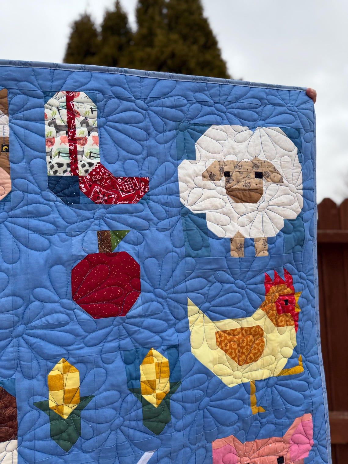 Fab Farm Baby Quilt - Etsy