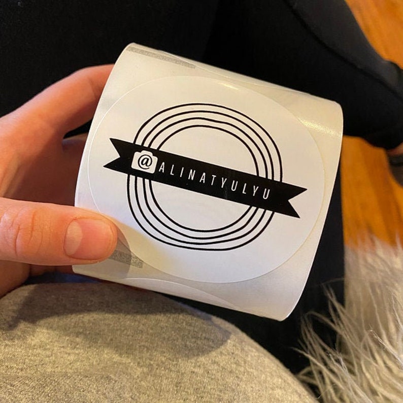 2 Custom Labels/custom Stickers on Roll Bulk Premium - Etsy