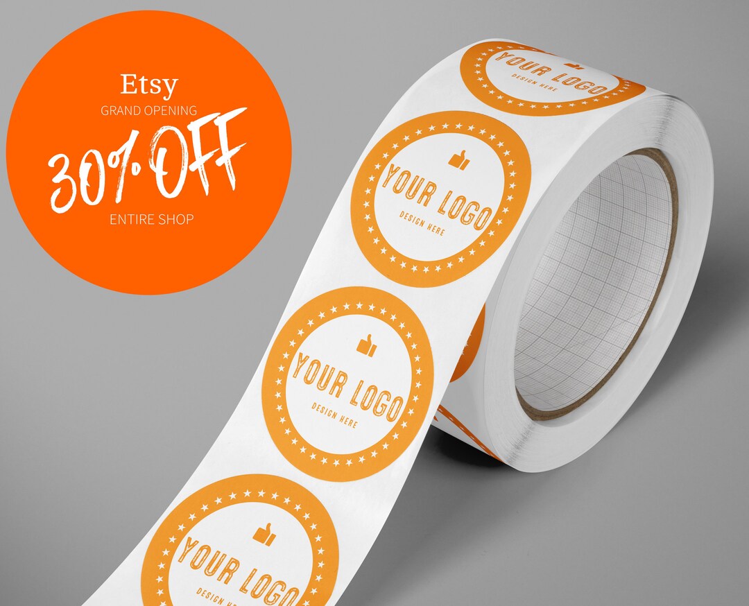 2 Custom Labels/custom Stickers on Roll Bulk Premium - Etsy