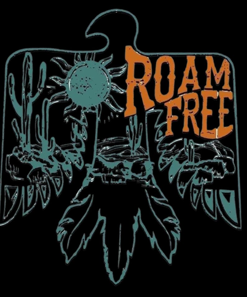 Roam Free PNG - Etsy
