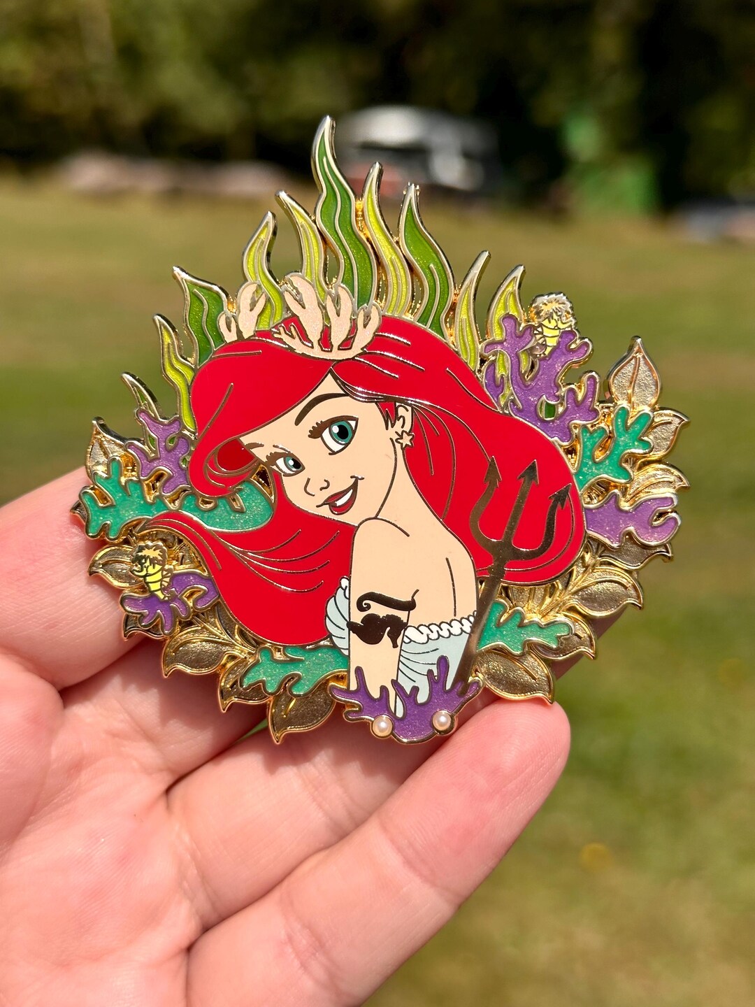 Ariel Goddess Series Pin LE 35 - Etsy