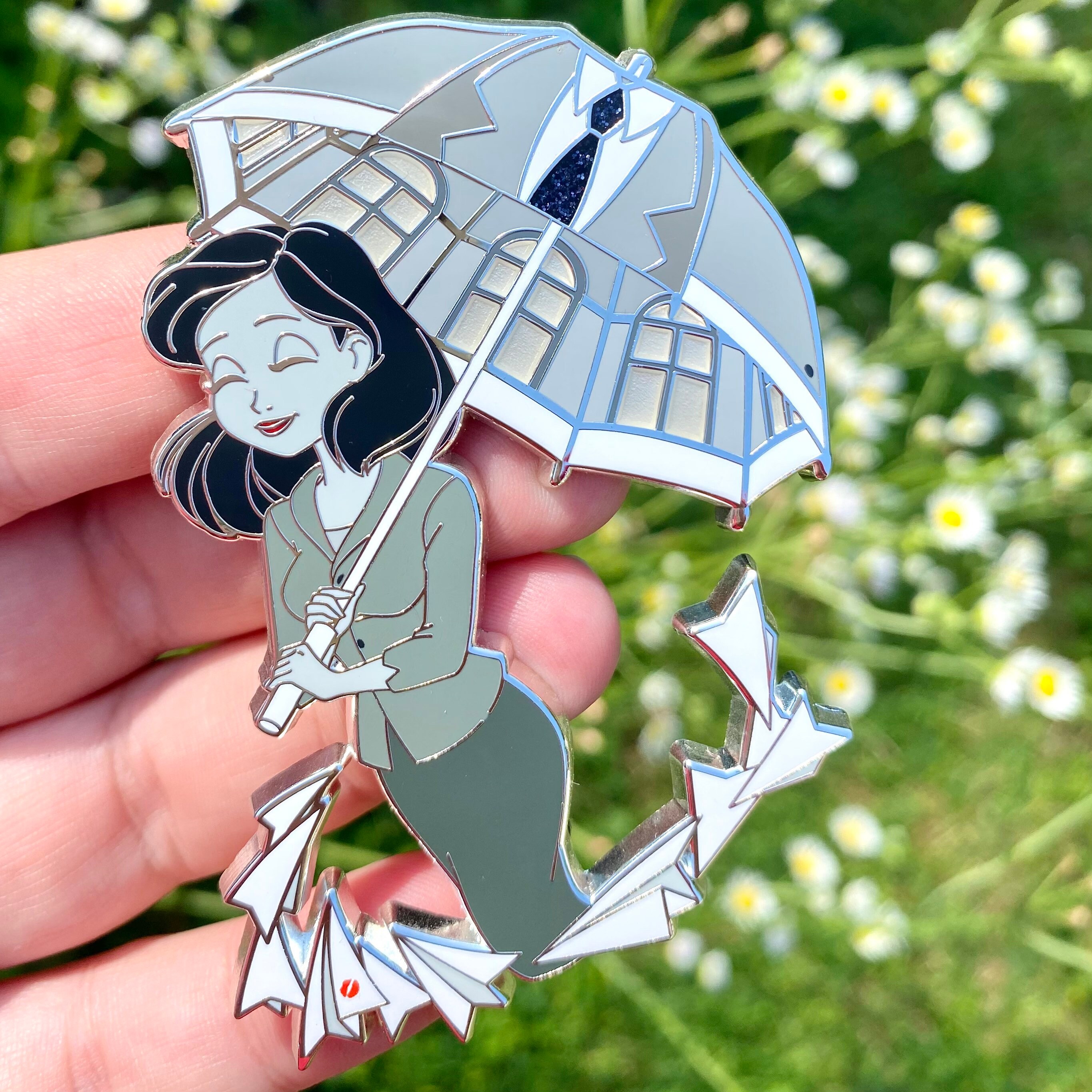 Paperman Meg Fantasy Pin Parasol Pretties LE 50 - Etsy