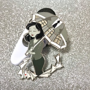 Paperman Meg Fantasy Pin Parasol Pretties LE 50 - Etsy