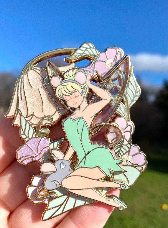 Tinkerbell Peter Pan Neverland Mouse Fantasy Pin LE 50 - Etsy