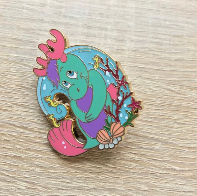 Moosil Wuzzles Retro Tv Show 80s Fantasy Pin LE 100 - Etsy