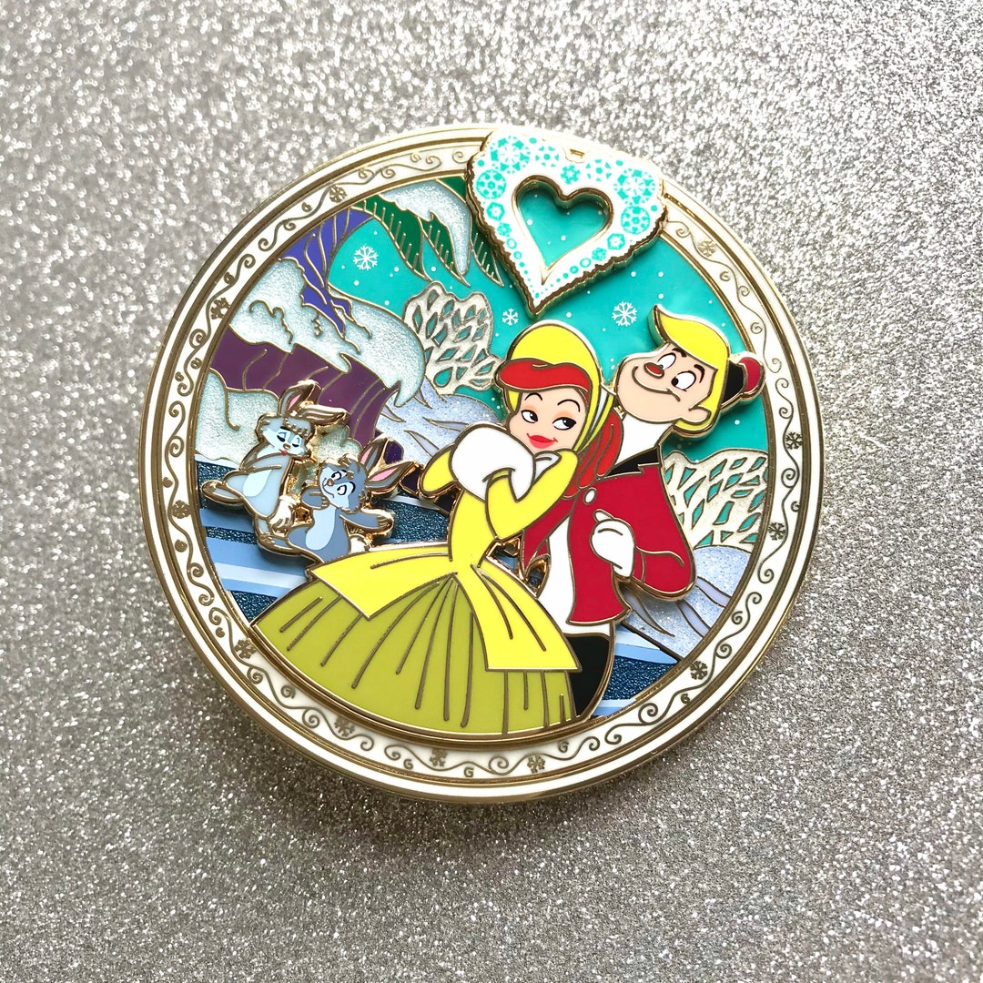 Joe and Jenny Once Upon a Wintertime Winter Seasons Fantasy Pin LE 60 ...