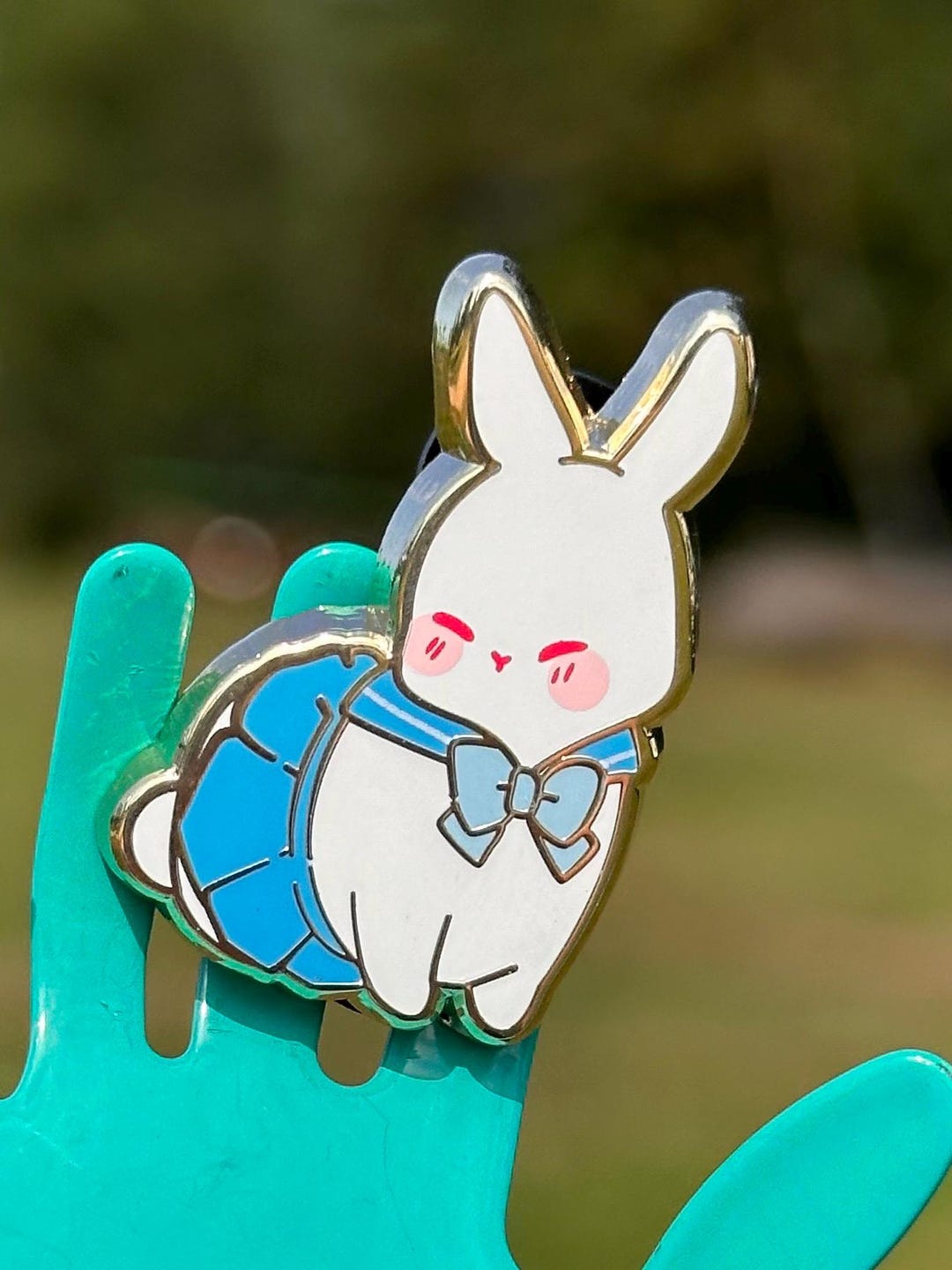 Mini Magical Girl Mercury Bunny Scout Fantasy Pin LE 100 - Etsy