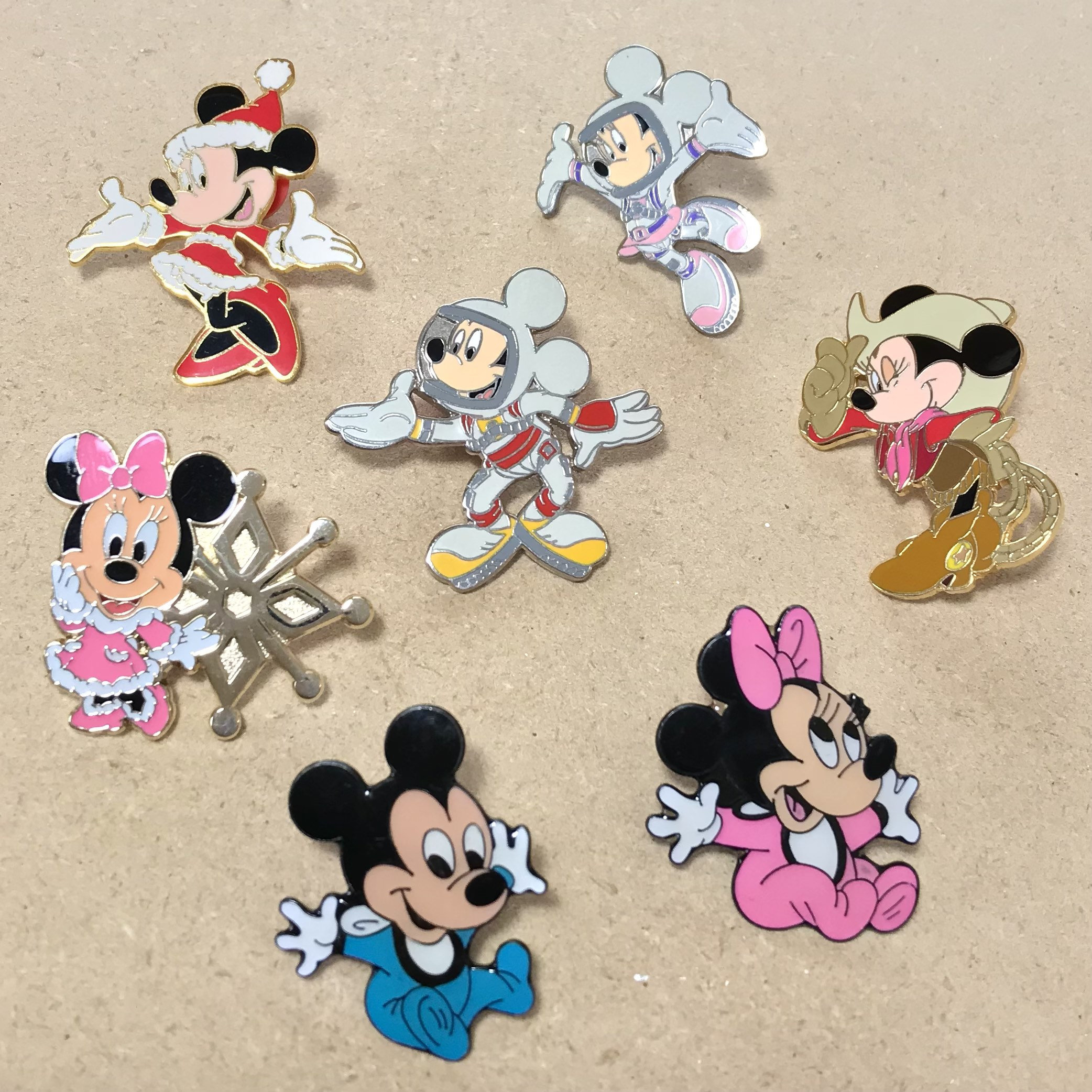 Mixed official disney pin lot Minnie Mouse Mickey Mouse | Etsy