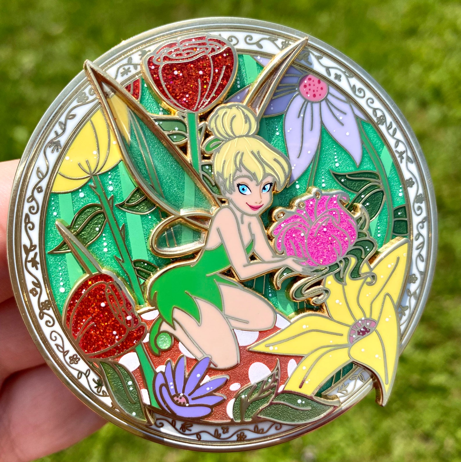 Tinkerbell Spring Seasons Fantasy Pin LE 60 Peter Pan Fairy - Etsy