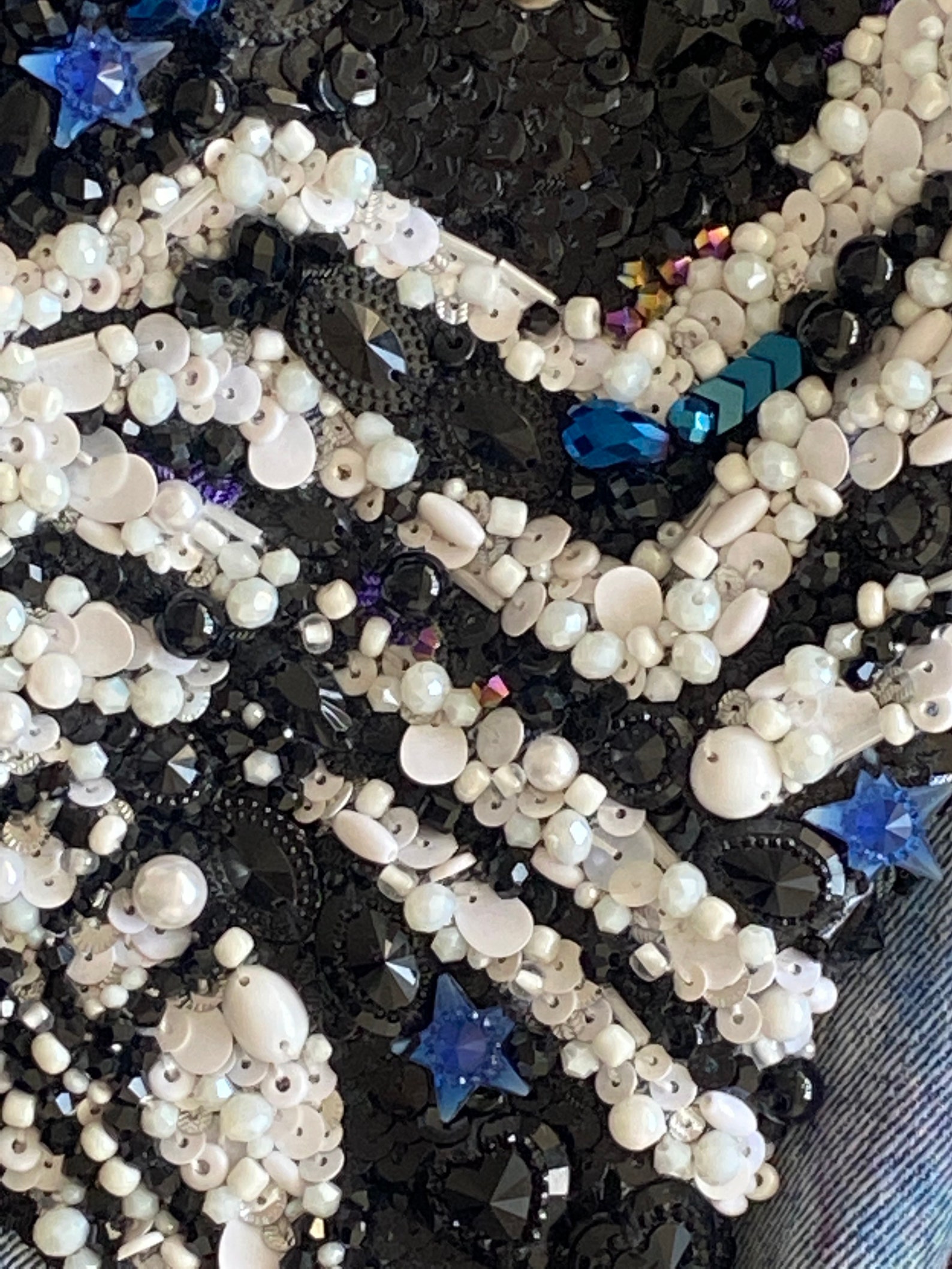 Custom Embroidered Jacket alien. Gothic Jacket. - Etsy