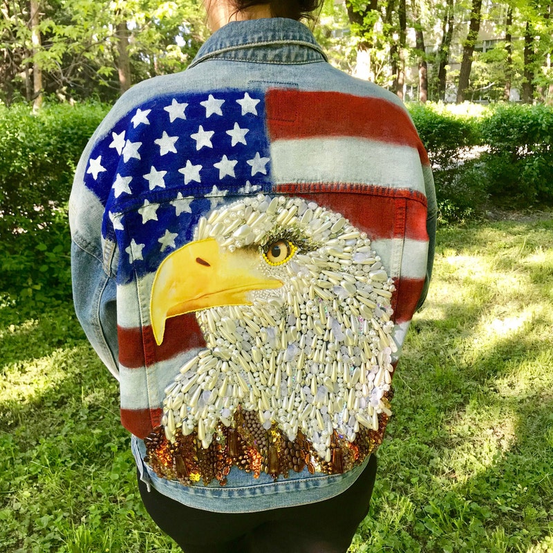 Embellished Jean Jackets - Etsy