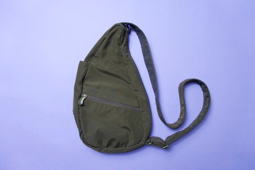 Ameribag Nylon Sling Bag 1990's Y2K Purse - Etsy