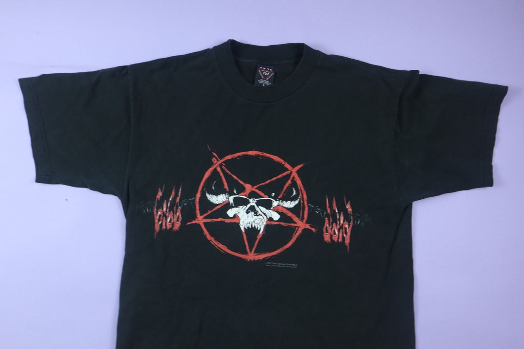 Danzig 666 Pentagram 2000 Vintage T-shirt - Etsy