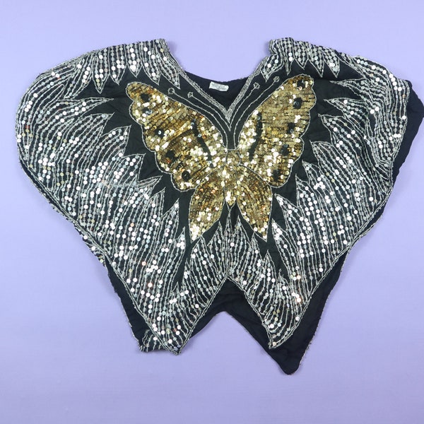 Sequin Butterfly Top - Etsy