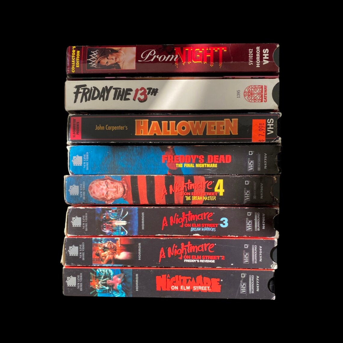 CHOOSE ONE Horror Scary Movie 1980s 1990s Vintage VHS - Etsy