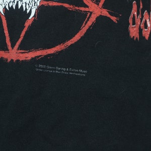 Danzig 666 Pentagram 2000 Vintage T-shirt - Etsy