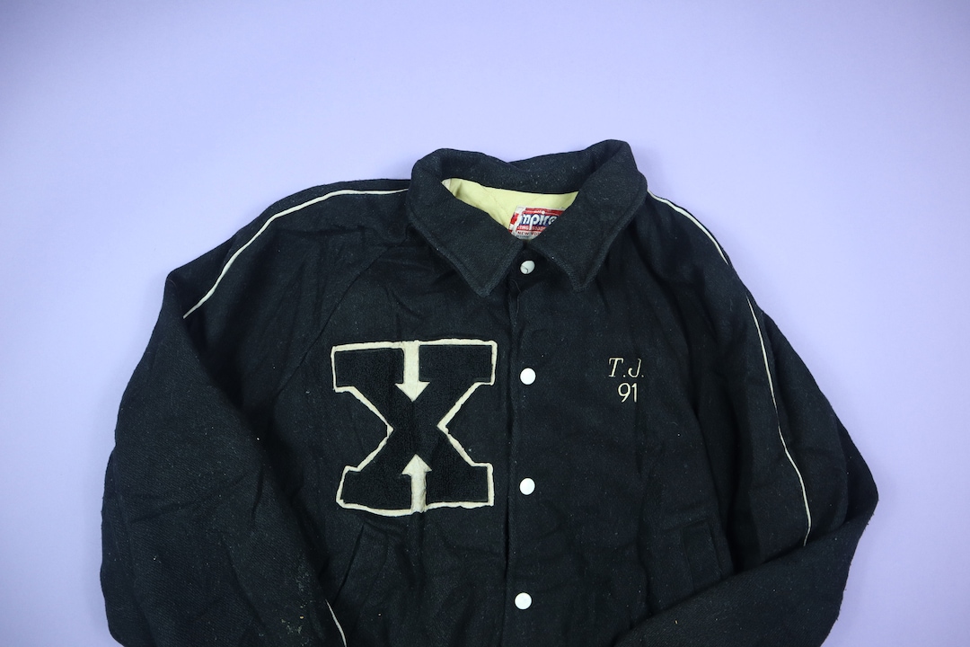 Straight Edge X Xavier Wrestling 1991 Vintage Varsity Jacket - Etsy