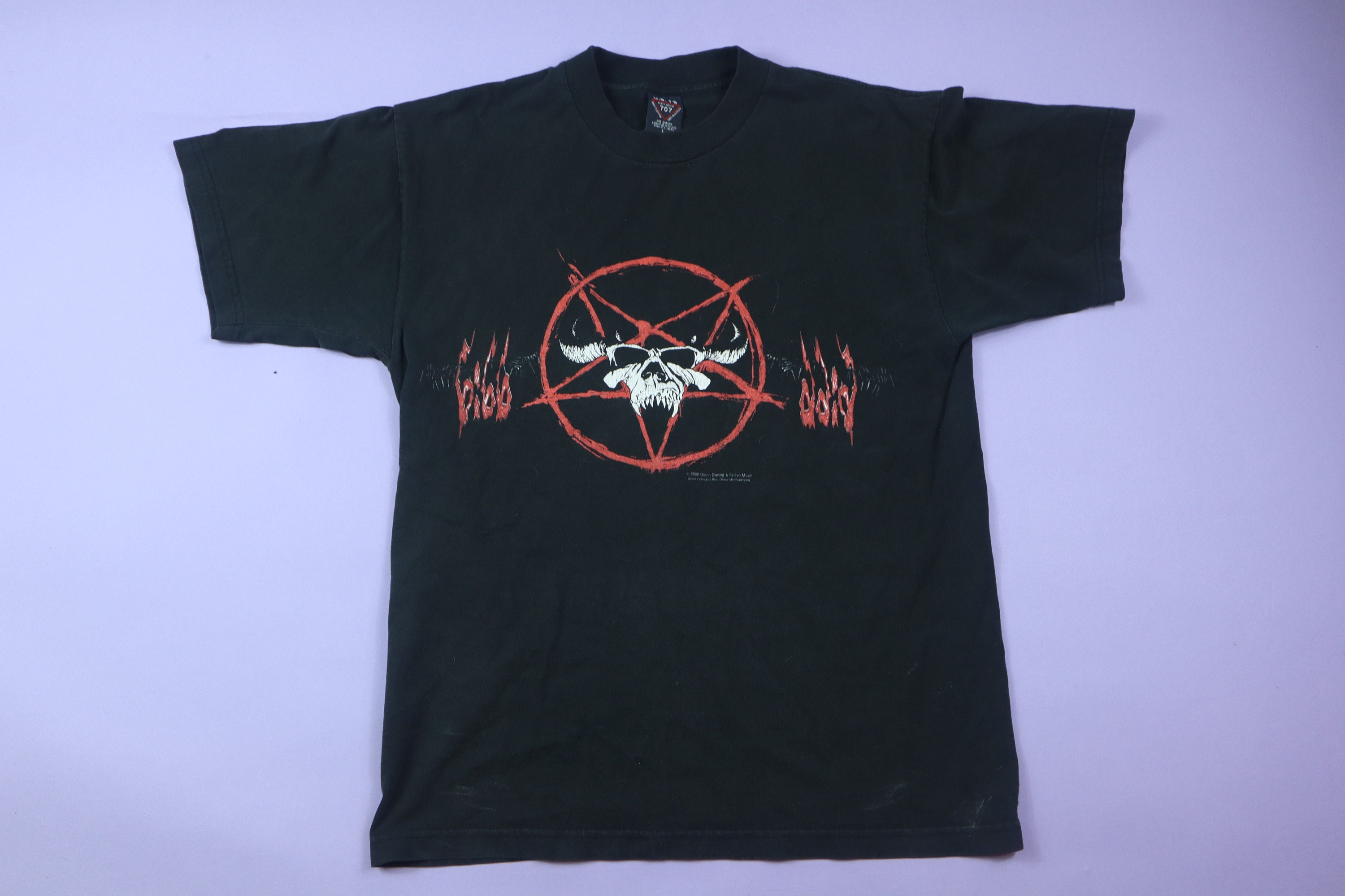 Danzig 666 Pentagram 2000 Vintage T-shirt - Etsy