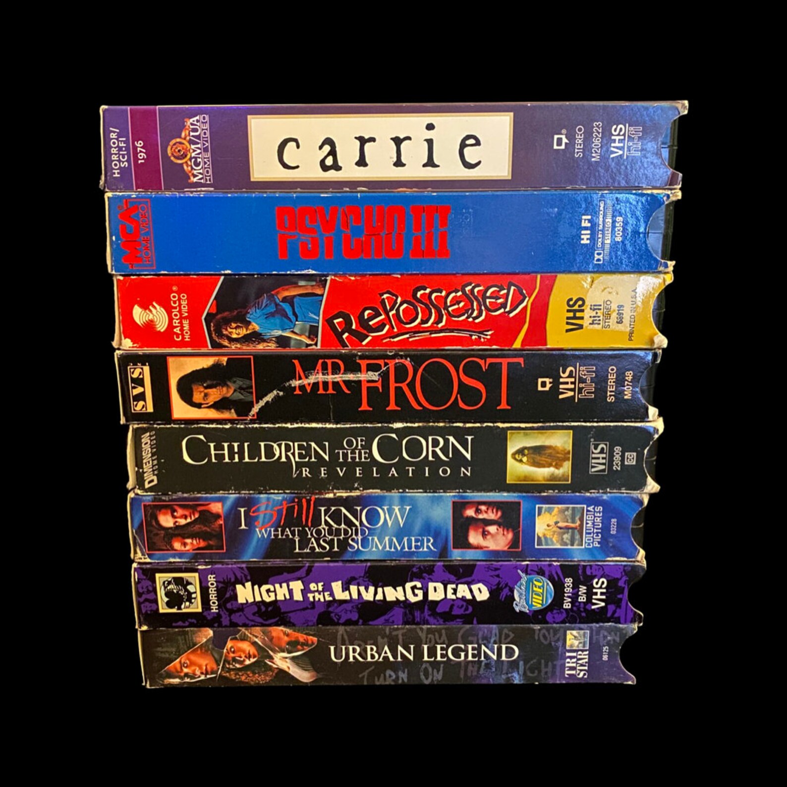 CHOOSE ONE Horror Scary Movie 1980s 1990s Vintage VHS - Etsy