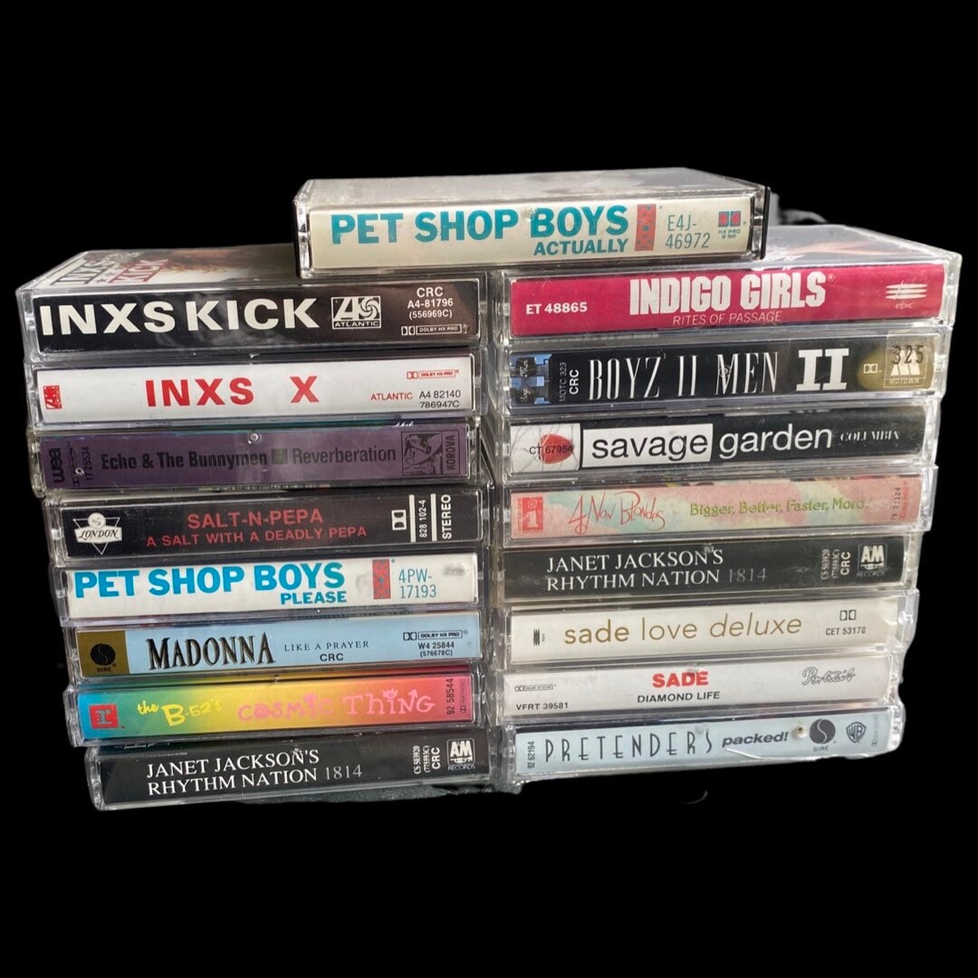 CHOOSE ONE! Music Band 1980s 1990s Vintage Cassette Tapes - Etsy