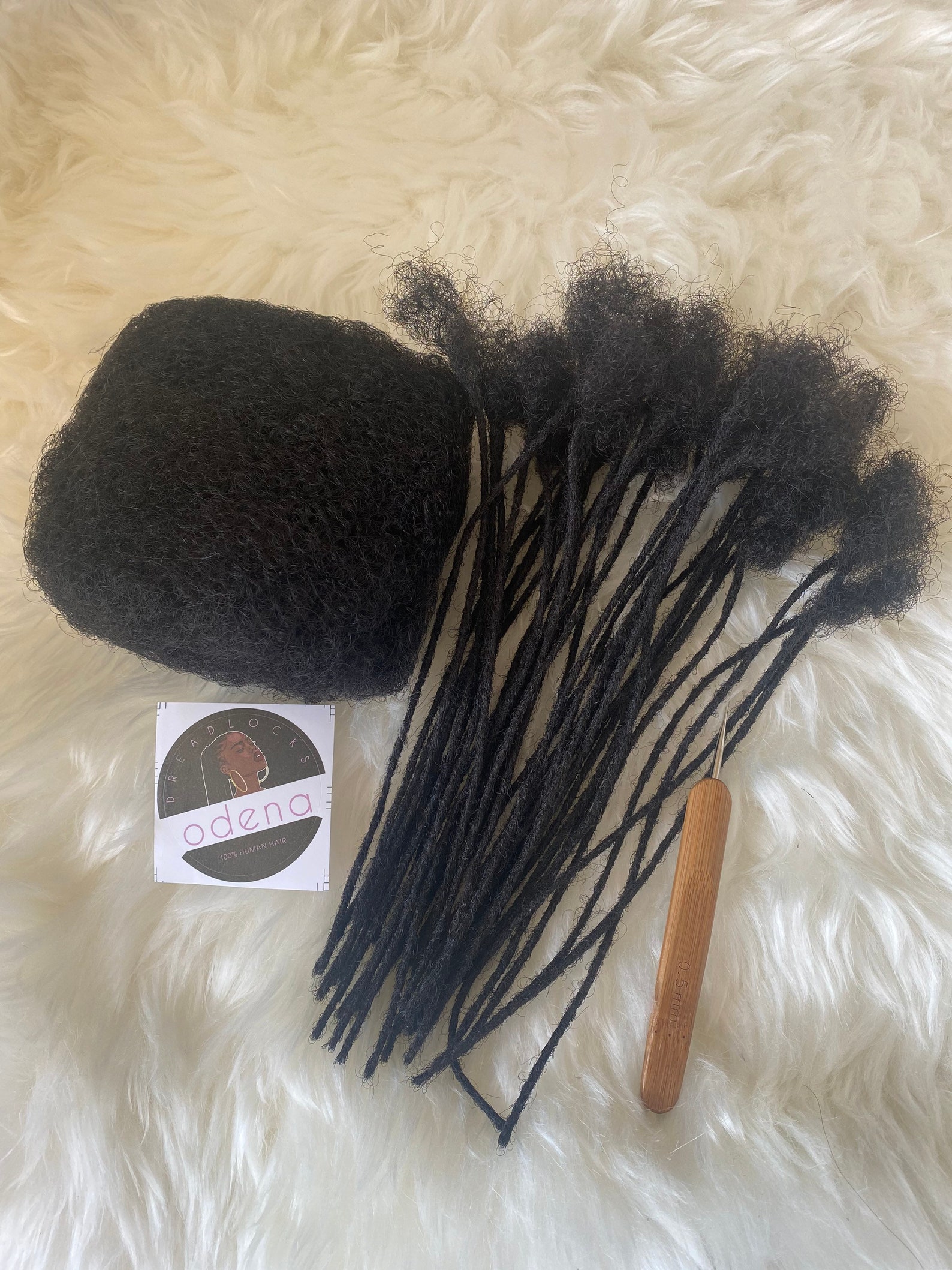 0.2cm Micro Locs Handmade Locs Extension 100% Human Hair - Etsy UK