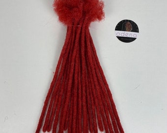 Red Hair Extensions - Etsy