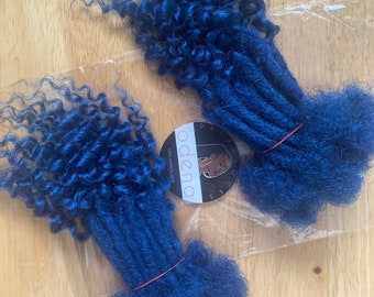 Blue Hair Extension - Etsy