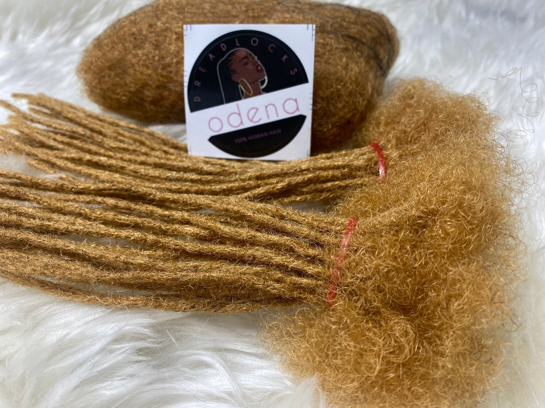 0.2cm Micro Locs Handmade Locs Extension 100% Human Hair Dreadlock ...