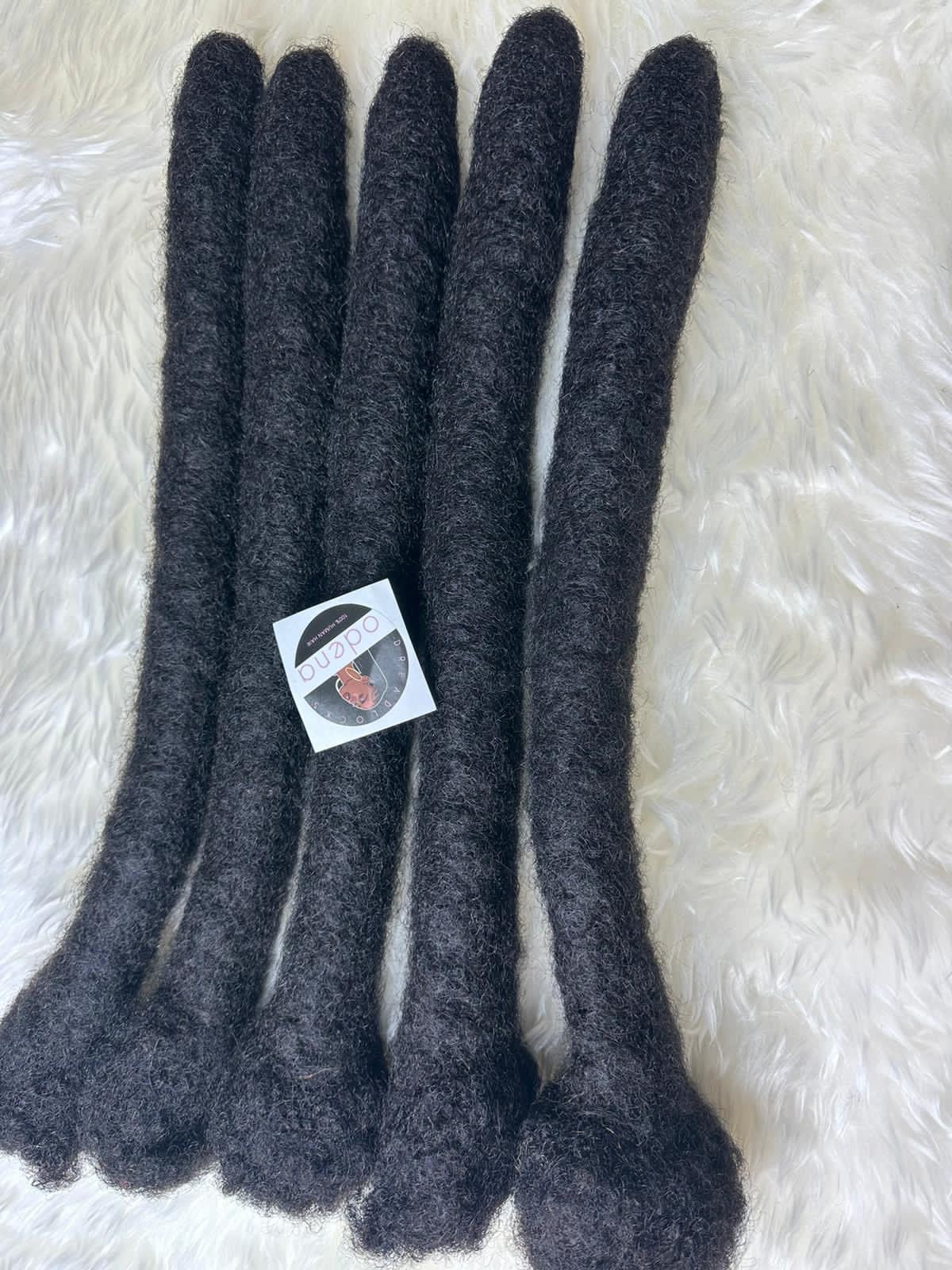 Wick Dreadlocks Extensions 6wicks per Bundle Price for 6 Pcs Human Hair ...