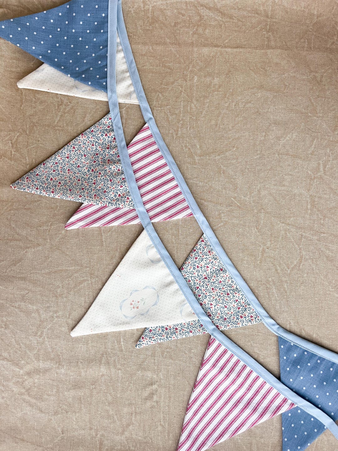 Vintage Girls's Room Bunting Banner - Etsy
