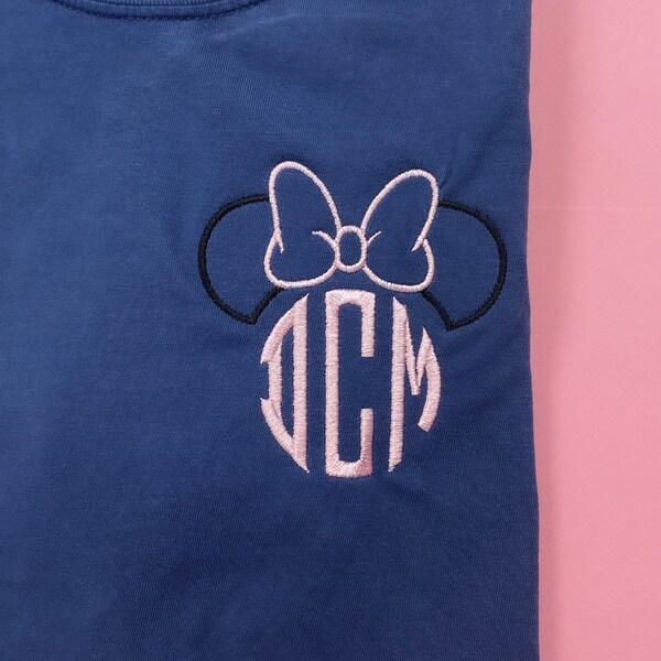 Minnie Monogram - Etsy