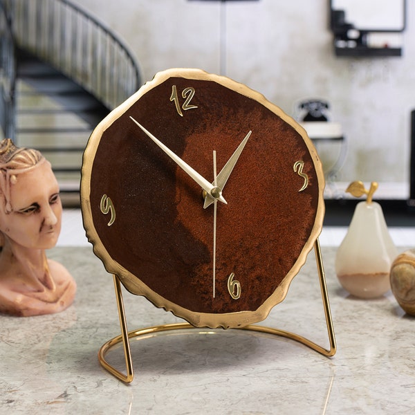 Table Clock Etsy