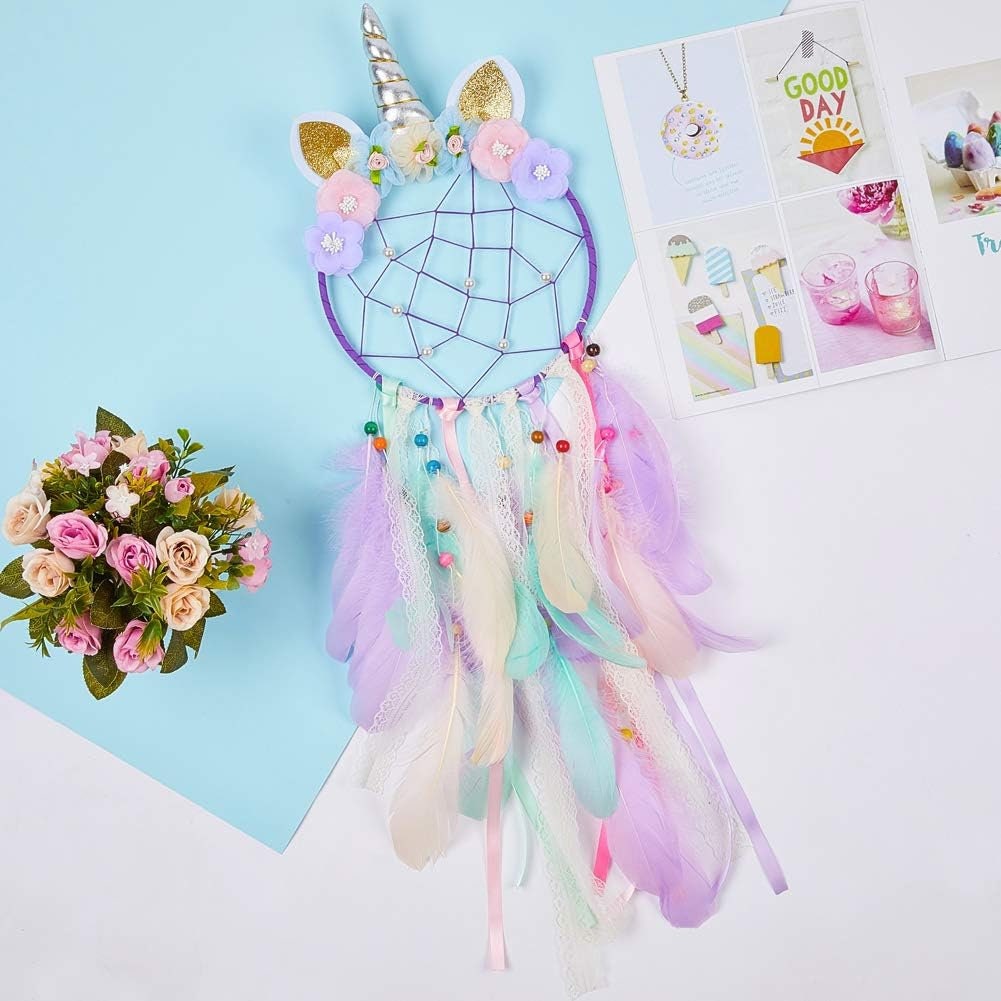 Feather Dream Catchers for Girls Unique Gift for Kids Room - Etsy