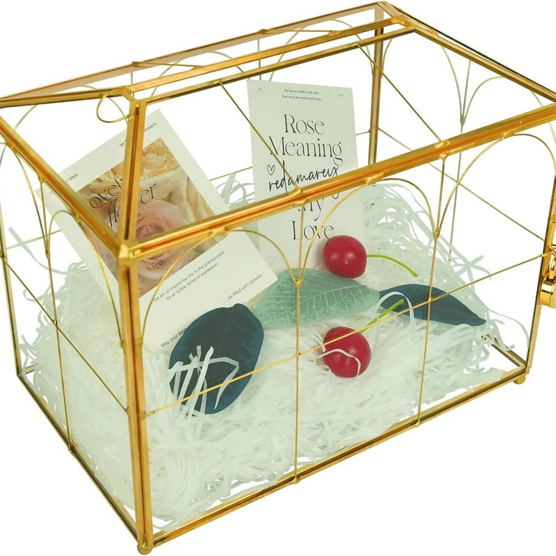 Glass Card Box - Etsy