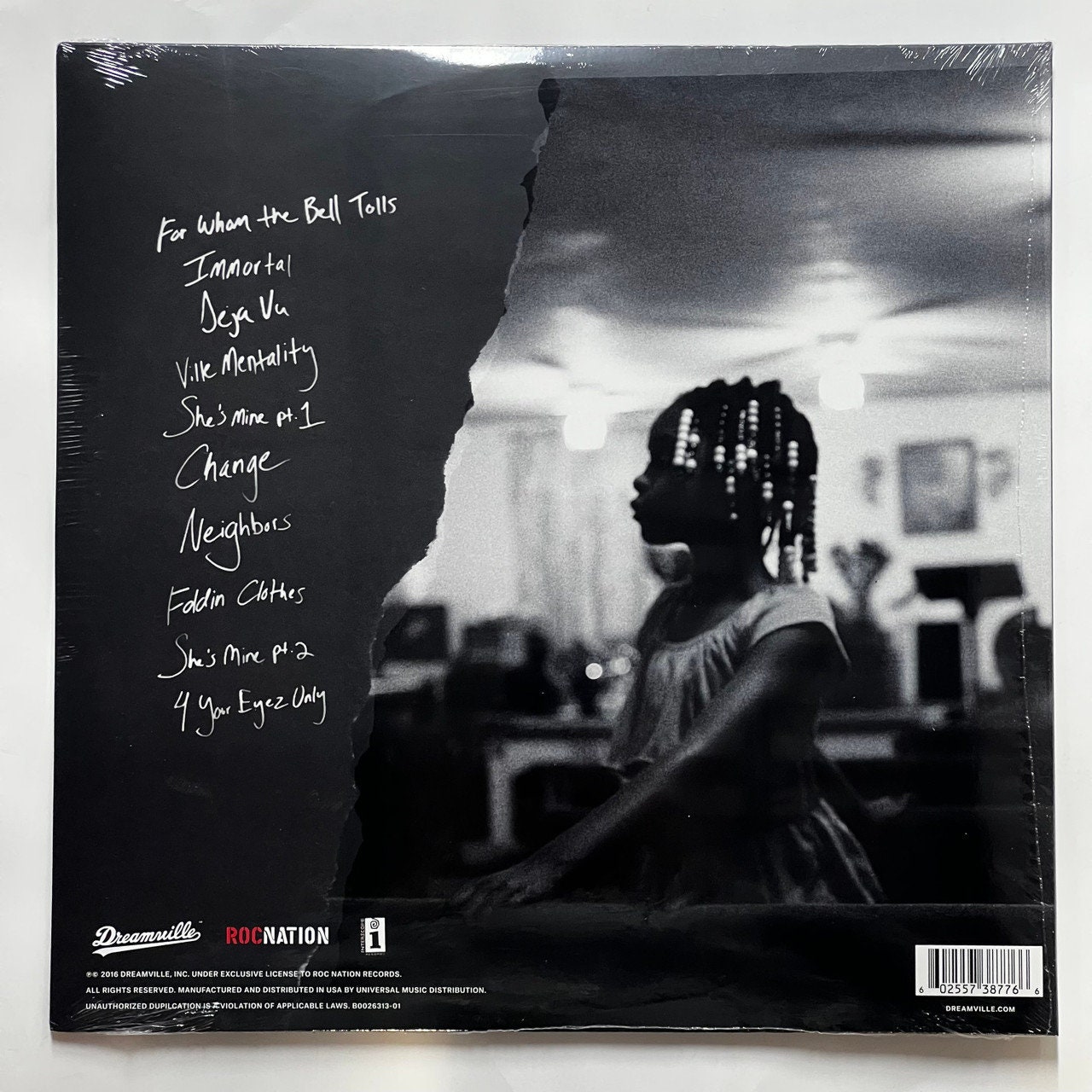 J. Cole 4 Your Eyez Only 1LP Vinyl Limited Black 12" Record - Etsy