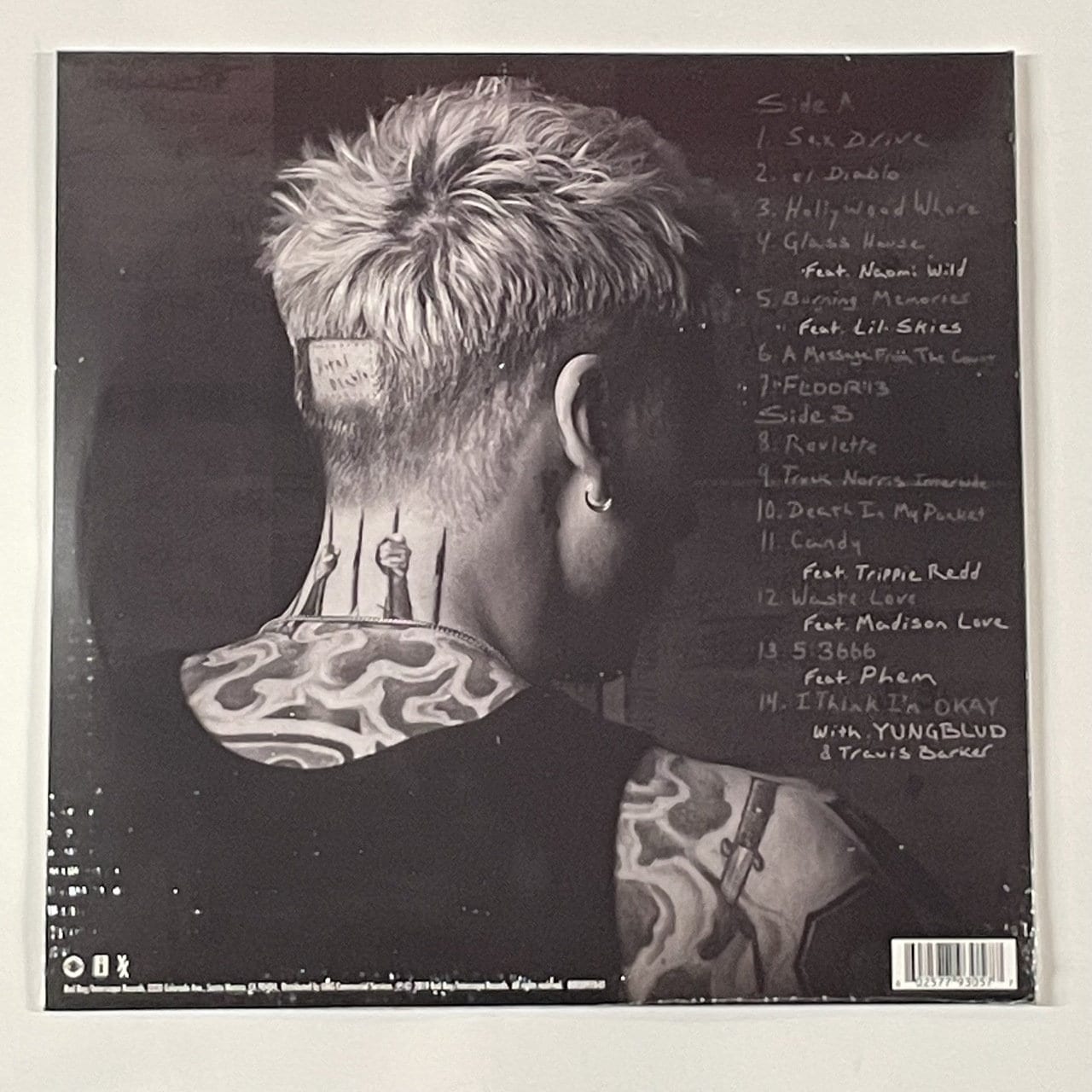 Machine Gun Kelly Hotel Diablo 1LP Vinyl Limited Black 12" Record - Etsy